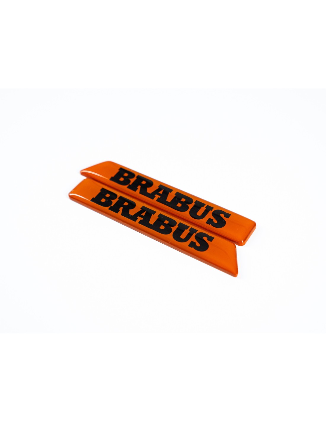 Logos & Emblems Orange Brabus Emblem Logo Set for Mercedes G class W46