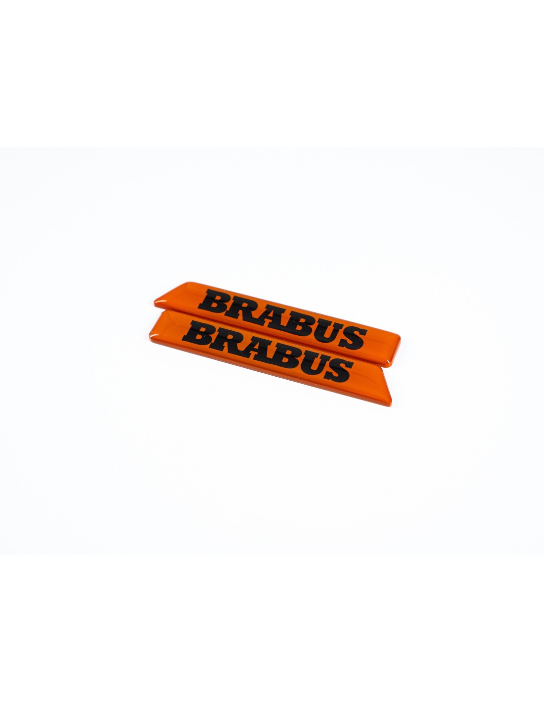 Logos & Emblems Orange Brabus Emblem Logo Set for Mercedes G class W46